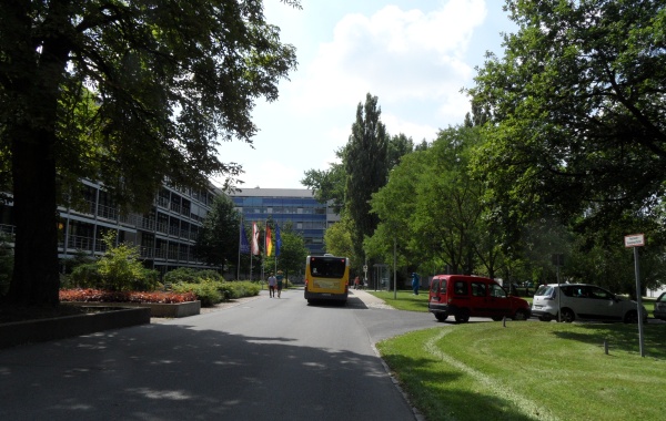 Neues Laborgebäude in Buch im Bau